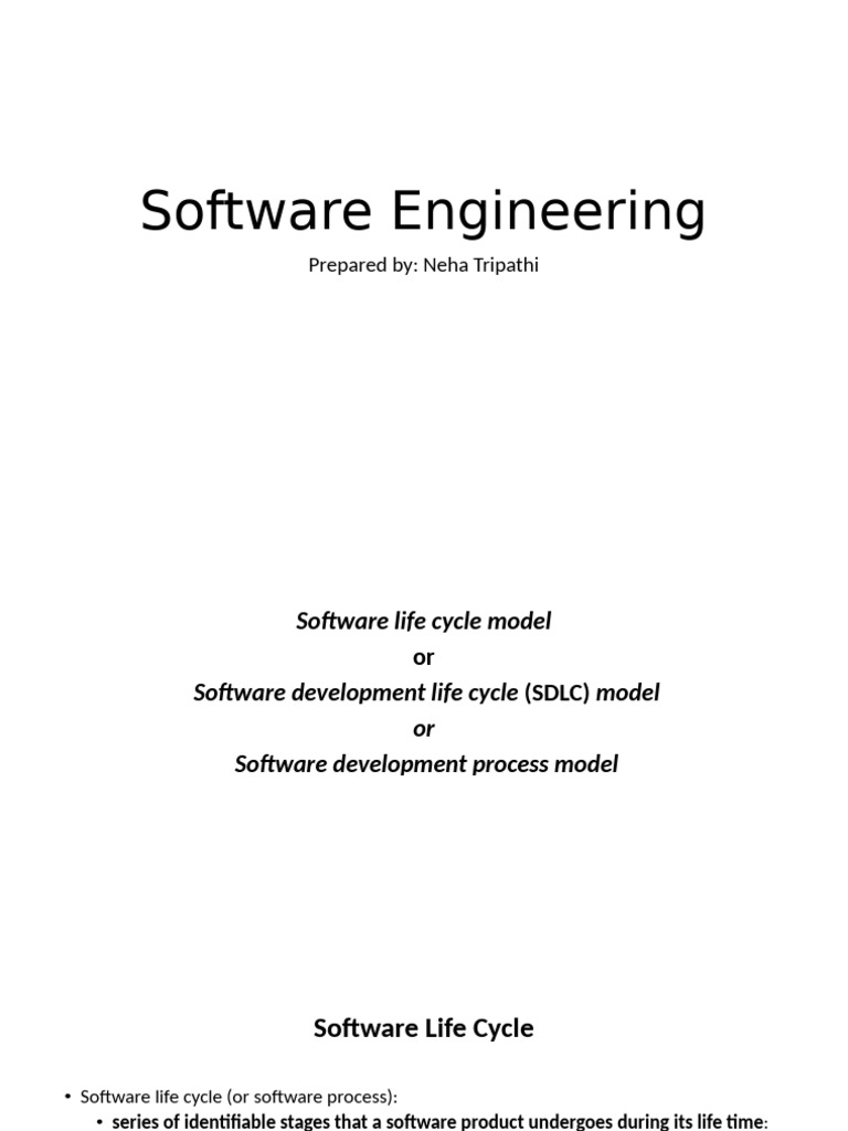 7 - Software Life Cycle | PDF | Software Development Process | Systems Thinking