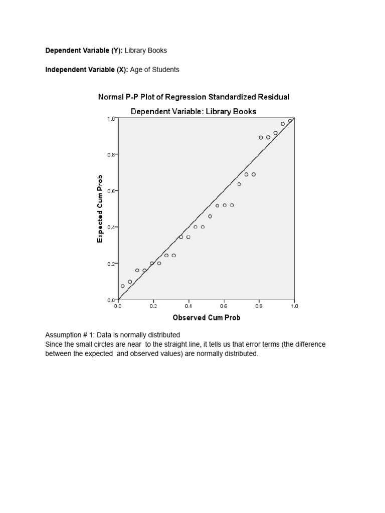 Senior Library Regression Output and Interpretation. | PDF | Coefficient Of Determination ...
