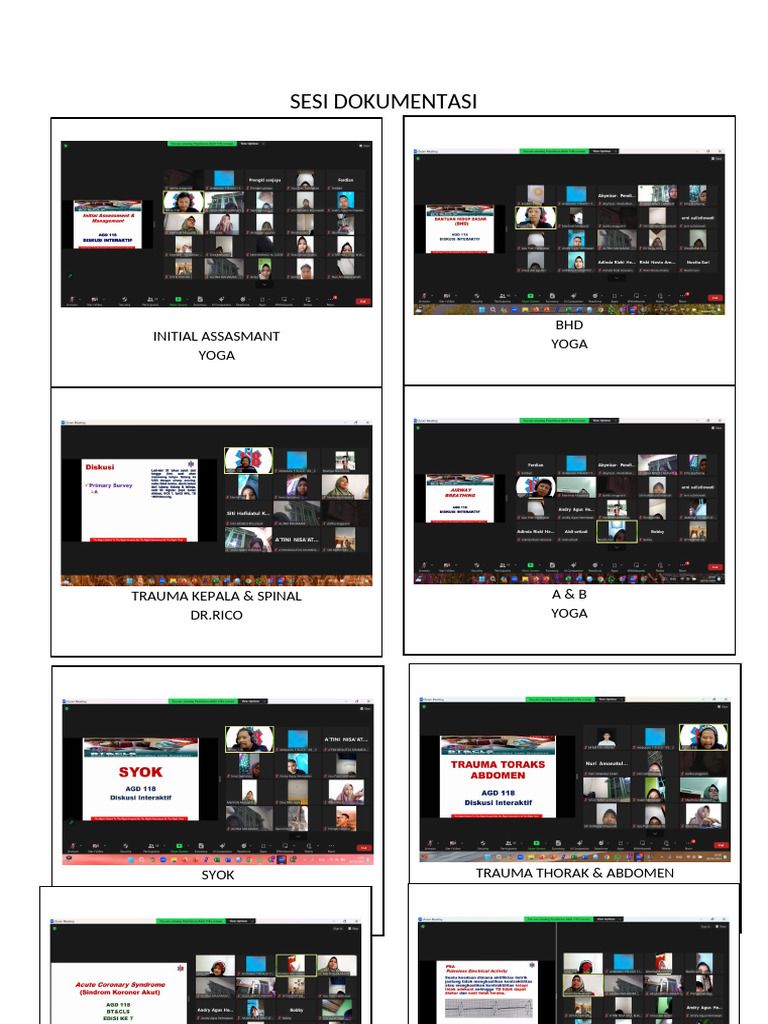 Sesi Dokumentasi Umpri Kelas 1 | PDF