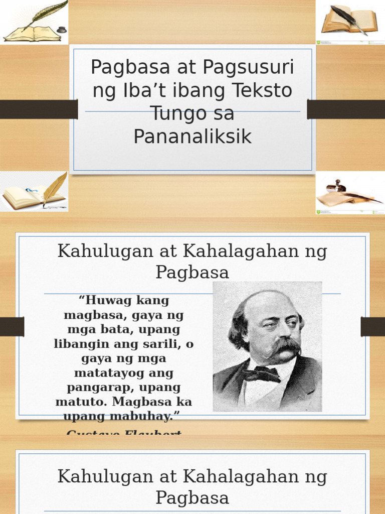 Pagbasa-Week-1-Pagbasa-1 2 | PDF