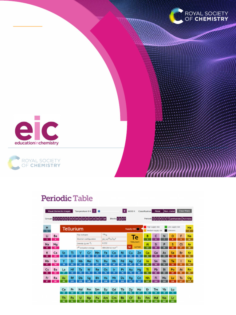 introducing the periodic table | PDF | Periodic Table | Chemical Elements