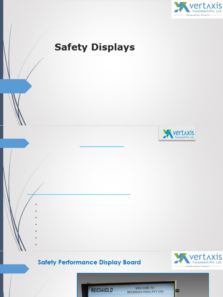 Safety Performance Display Boards | PDF