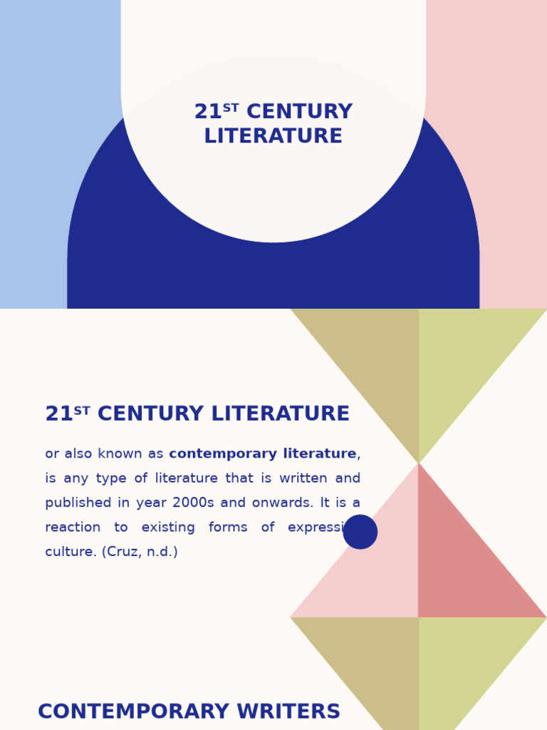 21st Century Literature | PDF | Fantasy | Speculative Fiction