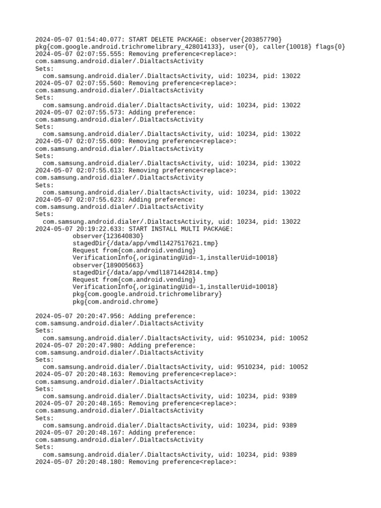 pm_debug_info | PDF | Software | Telephony