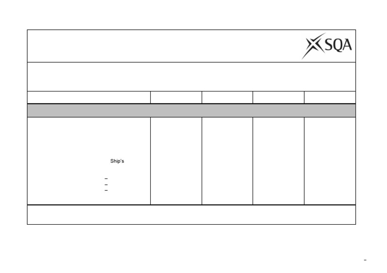 SQA Exam Timetable 2020-2021 | PDF