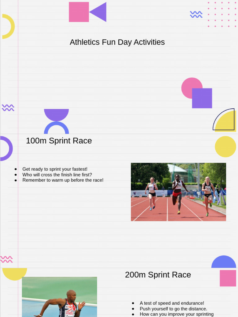 Atheletics Fun Day PPP | PDF