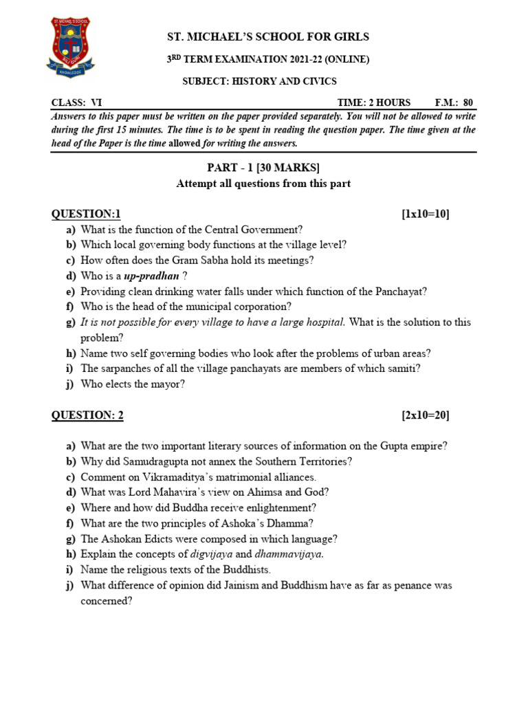 Class_6_History4 | PDF | Ashoka | Āstika