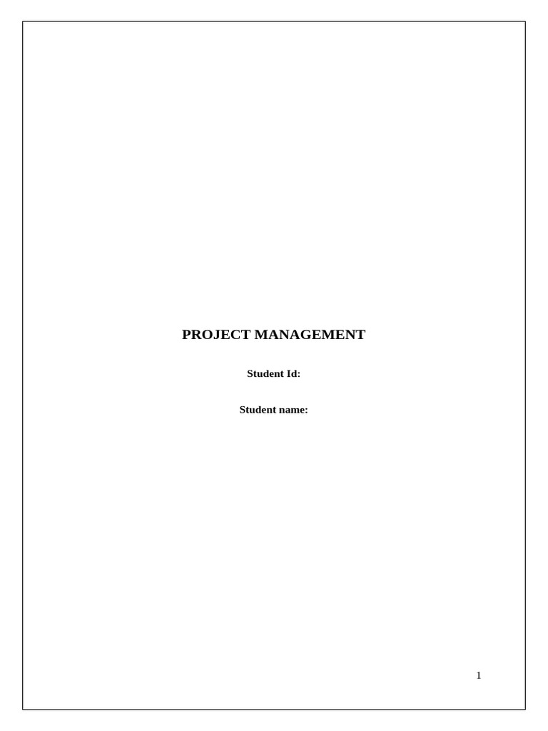Project management_2nd Copy | PDF | Risk | Business