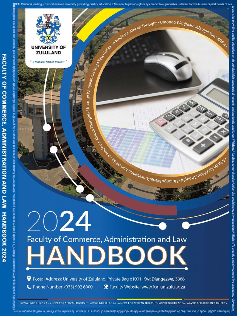 FCAL 2024 Handbook Overview | PDF | Bachelor's Degree | Academic Degree