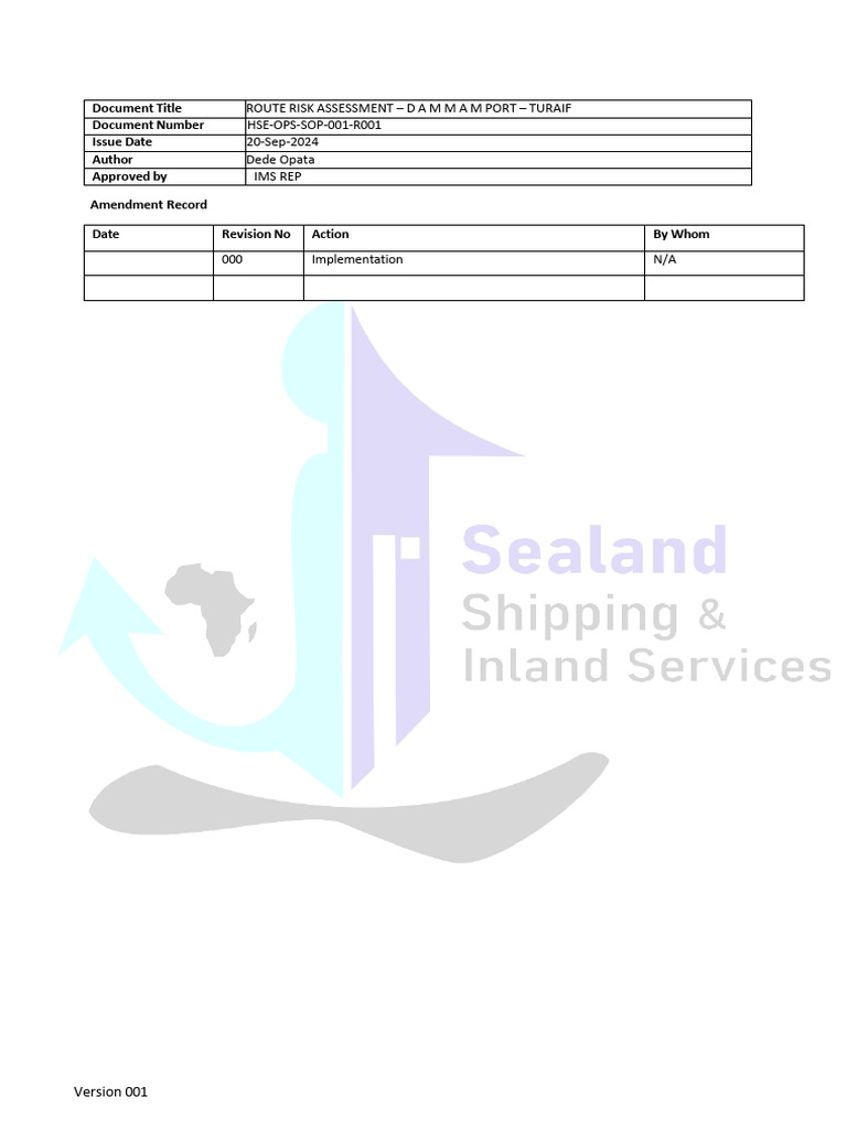 SINOHYDRO SURVEY turaif路勘报告 | PDF | Traffic | Risk