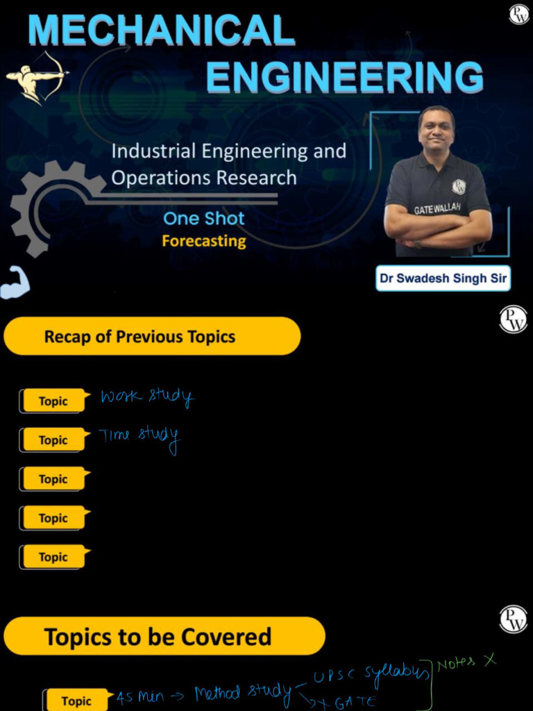 Forecasting Class Notes Pdf Pdf