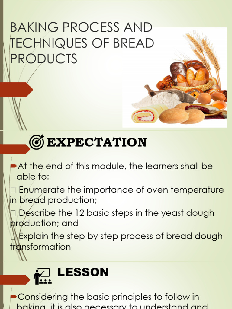 12 Steps of Bread Baking Process | PDF | Breads | Baking