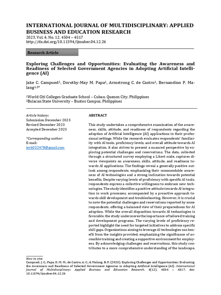 Local RRL 1 | PDF | Artificial Intelligence | Intelligence (AI) & Semantics