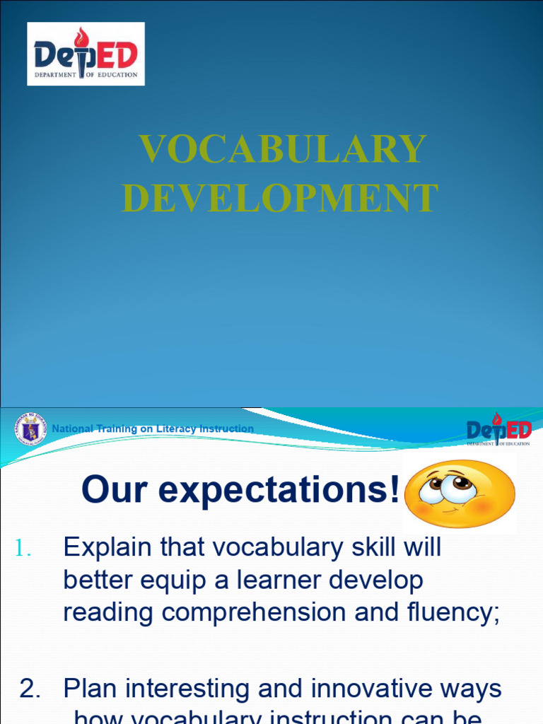 Vocabulary Development Strategies | PDF | Vocabulary | Literacy