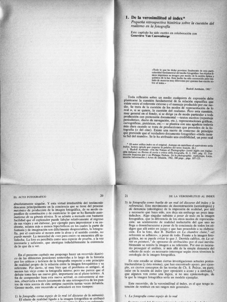 Dubois - de La Verosimilitud Al Index | PDF