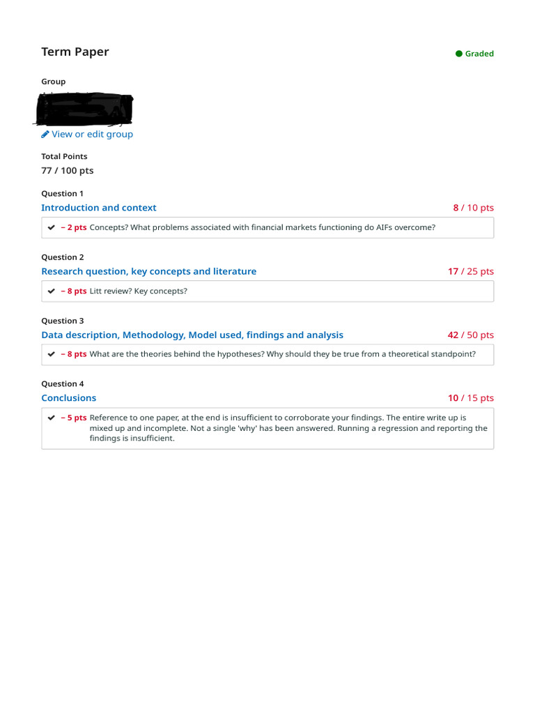 Sample Paper FMI | PDF