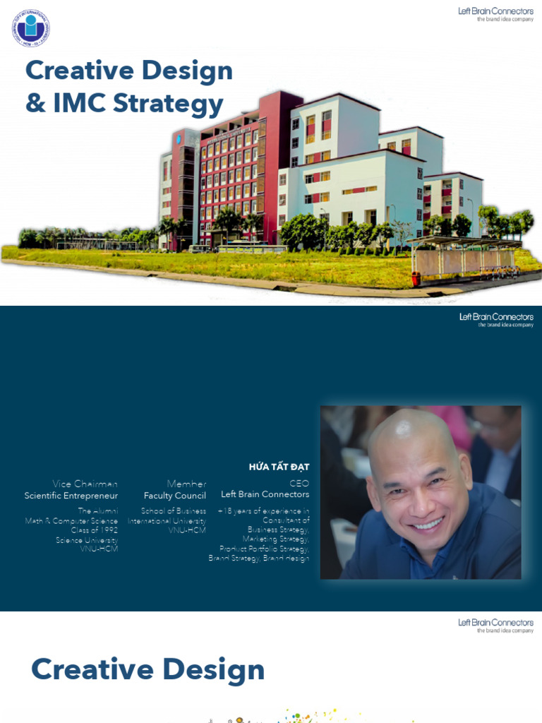 Creative Design & IMC Strategy | PDF | Marketing Communications | Marketing