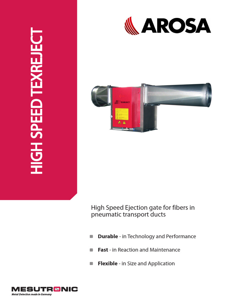 Arosa Systems High Speed Diverter Flap | PDF