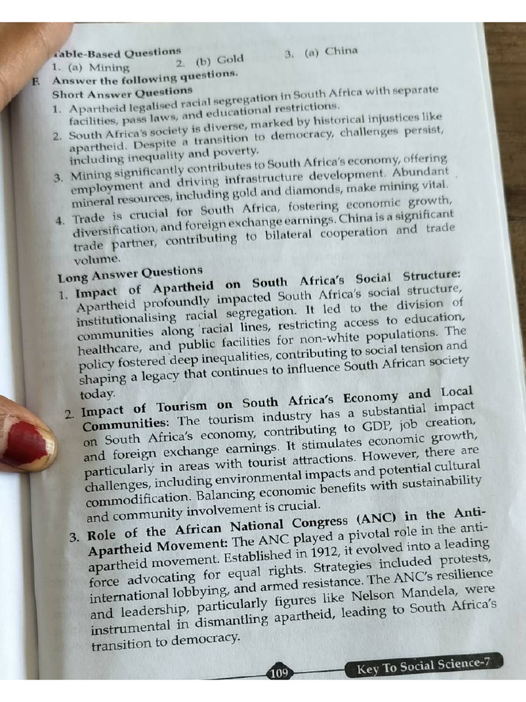 Lesson 14 SST Answer (1) | PDF