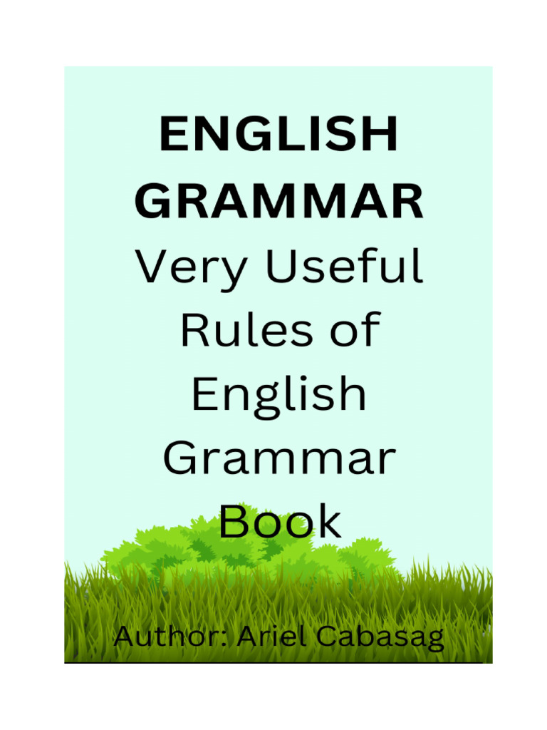 Very Useful Rules in English Language | PDF | Adverb | Verb