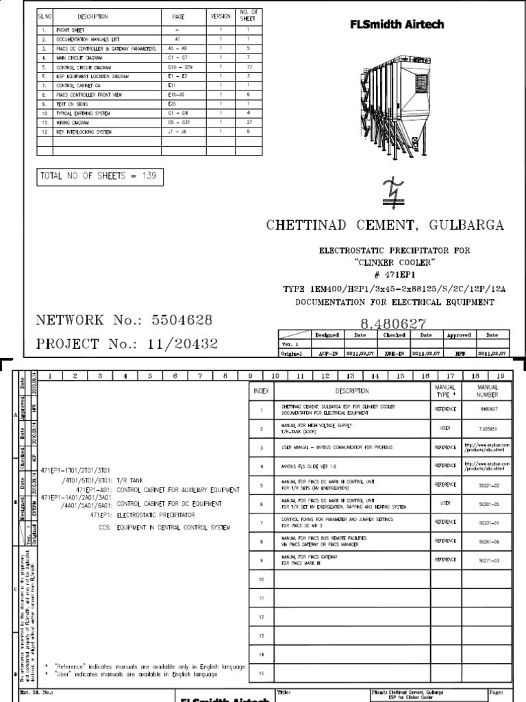 ESP Panel Ele Drawing | PDF