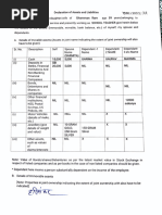 Bihar Candidate Asset Declaration 2024 | PDF | Taxes | Money
