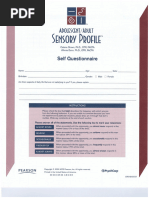 spm-2 Preschool Home Form Sample Report | PDF | Perception ...