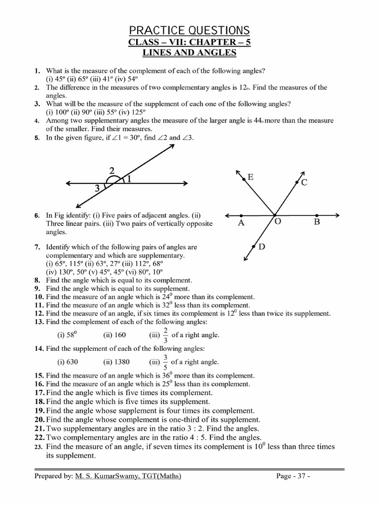 Microsoft Word - Class VII Maths Question Bank For 2017-18 | PDF