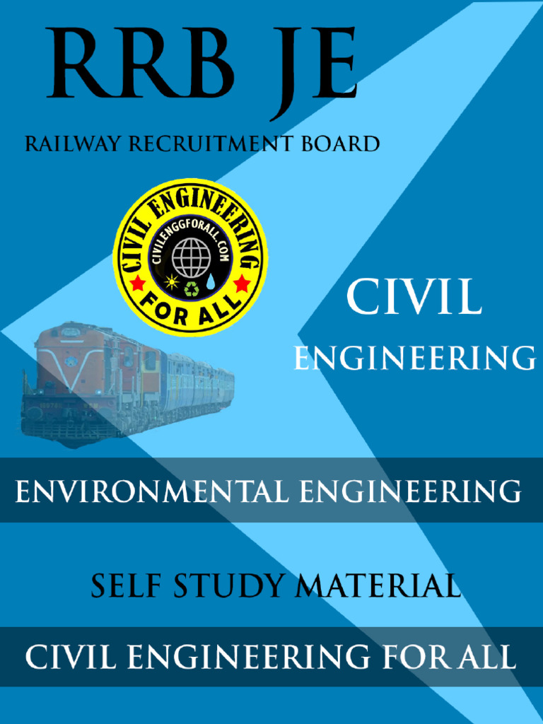Environmental Engineering Study Material for RRB JE Civil Engineer - CivilEnggForAll Exclusive ...