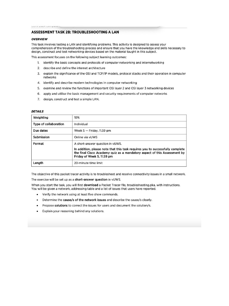 Assessment 2B | PDF