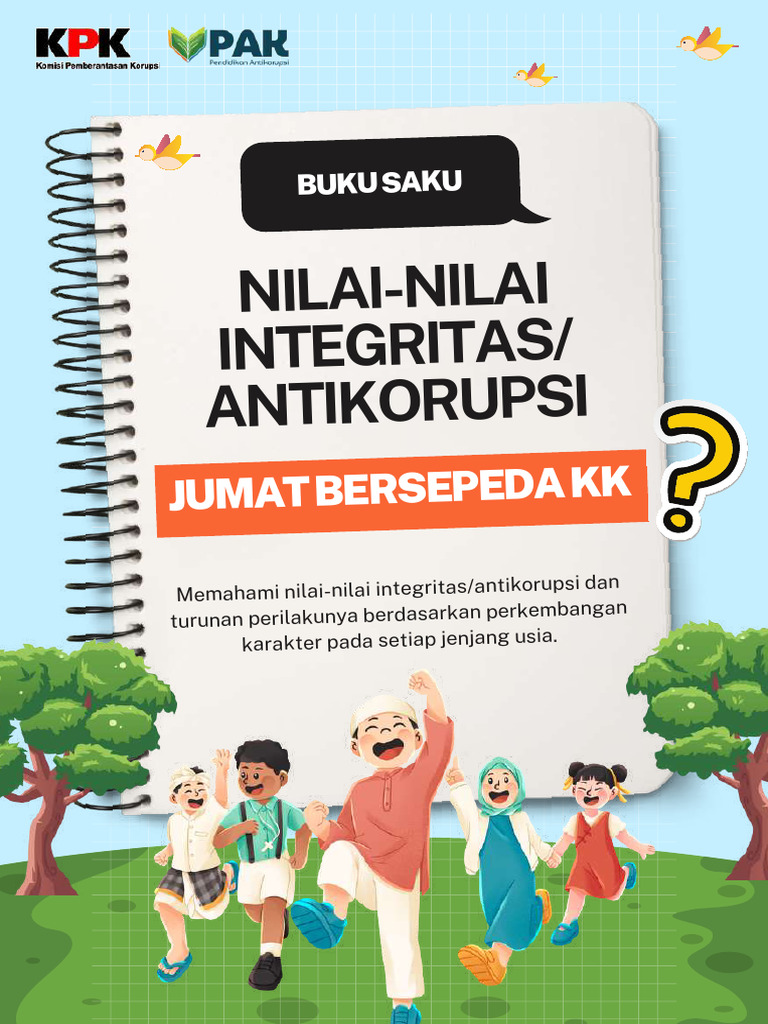 Buku Saku Nilai-Nilai Integritas/ Anti Korupsi | PDF