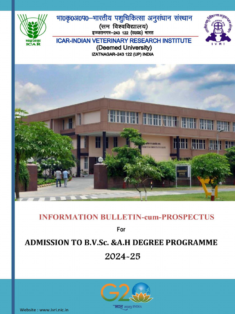 IB-cumProspectus_BVSc_AH_2024-25 | PDF