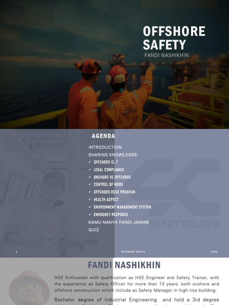 Offshore Safety Compliance Guide | PDF | Emergency Management | Emergency
