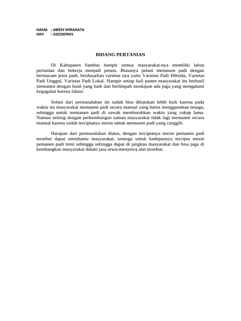 Tgs B.Indonesia | PDF