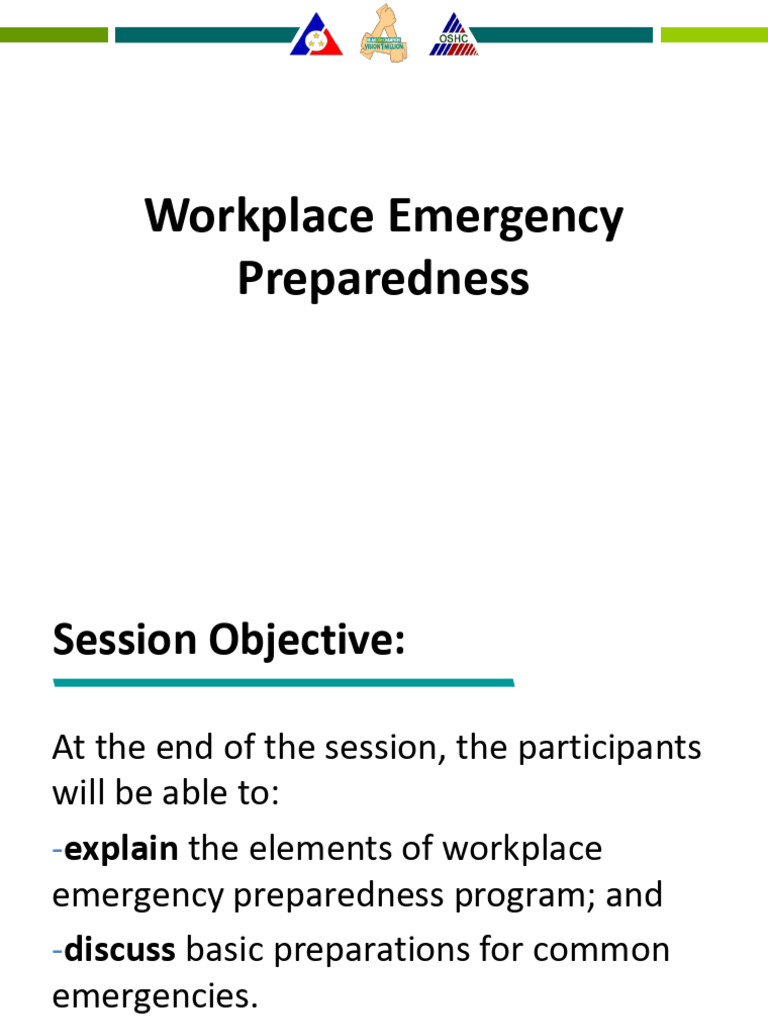 Module-5_EmergencyPreparedness_BOSHforSO1_v200715 | PDF | Occupational ...