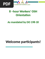 Topic 1 Osh Situationer | PDF | Health Sciences | Diseases And Disorders