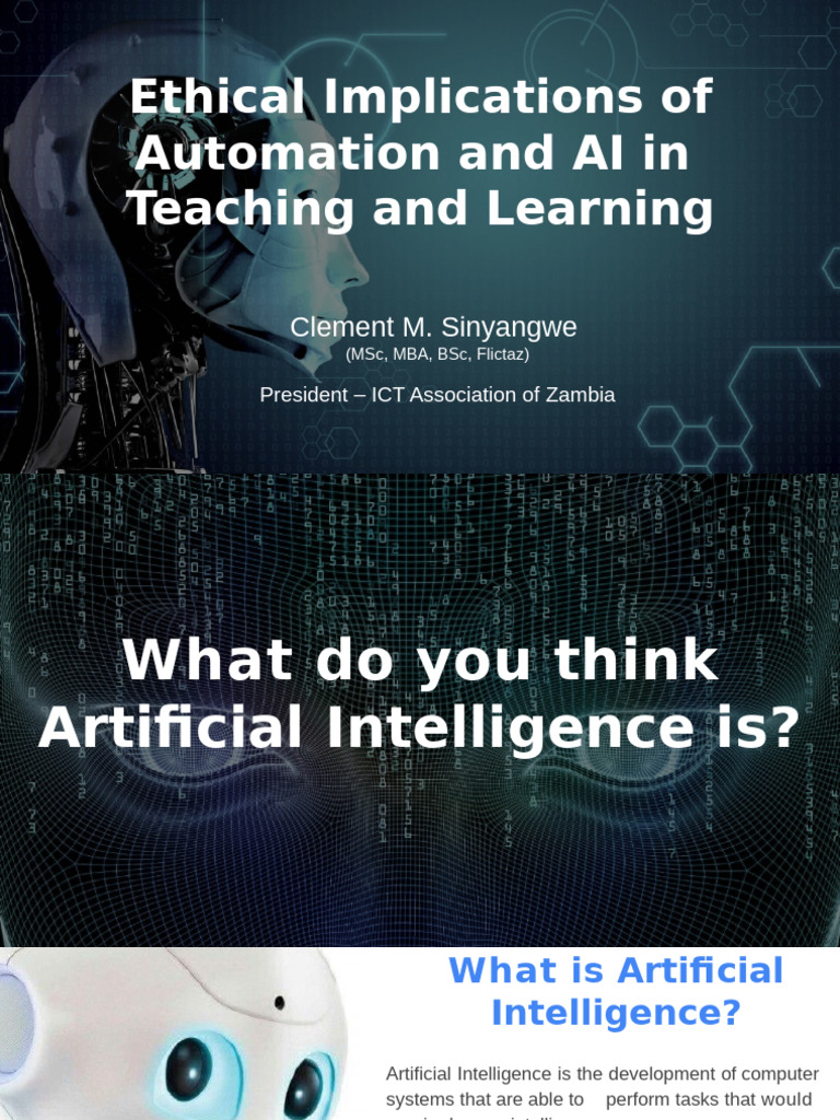Ethical Issues of AI in Education | PDF | Artificial Intelligence ...