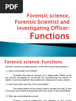 Forensic Investigation Stages Explained | PDF | Forensic Science | Crime Scene
