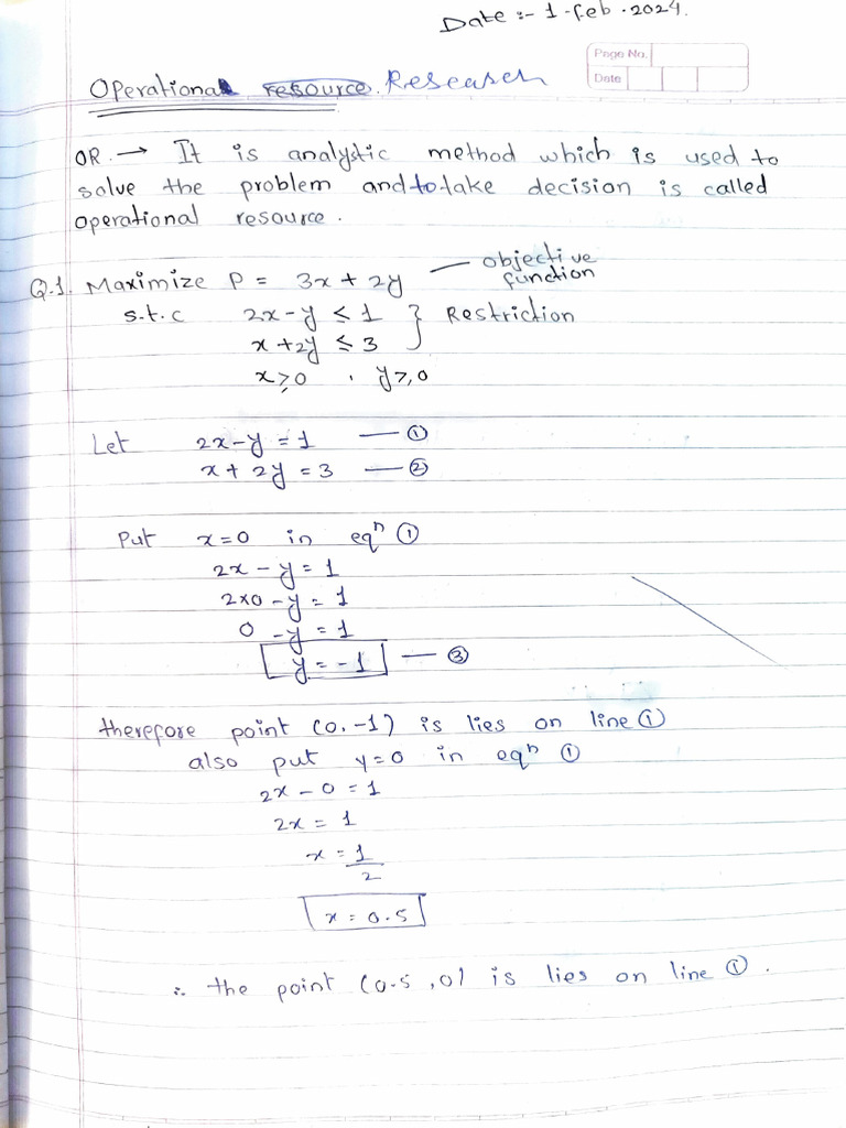 Chap. 2.3 LPP Problems | PDF