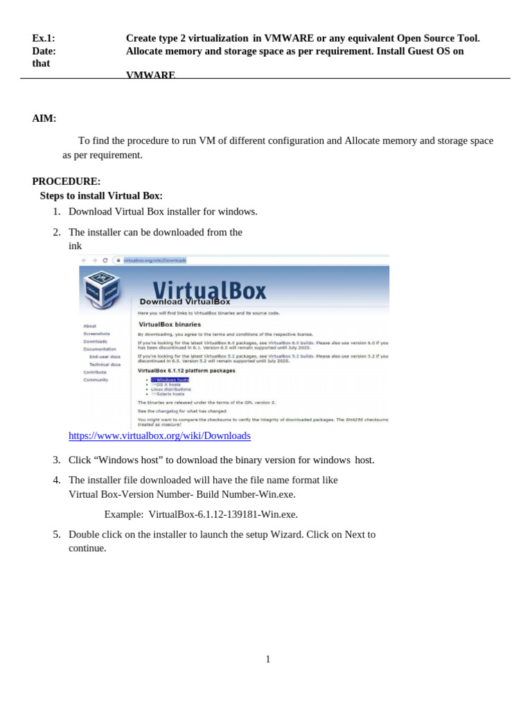 Virtualization Manual Even 24-25 | PDF | Virtual Machine | Virtualization
