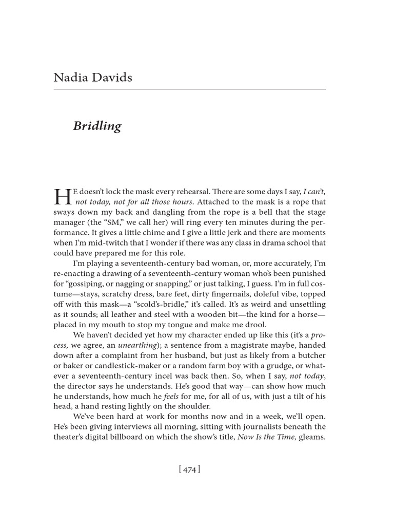 Bridling | PDF