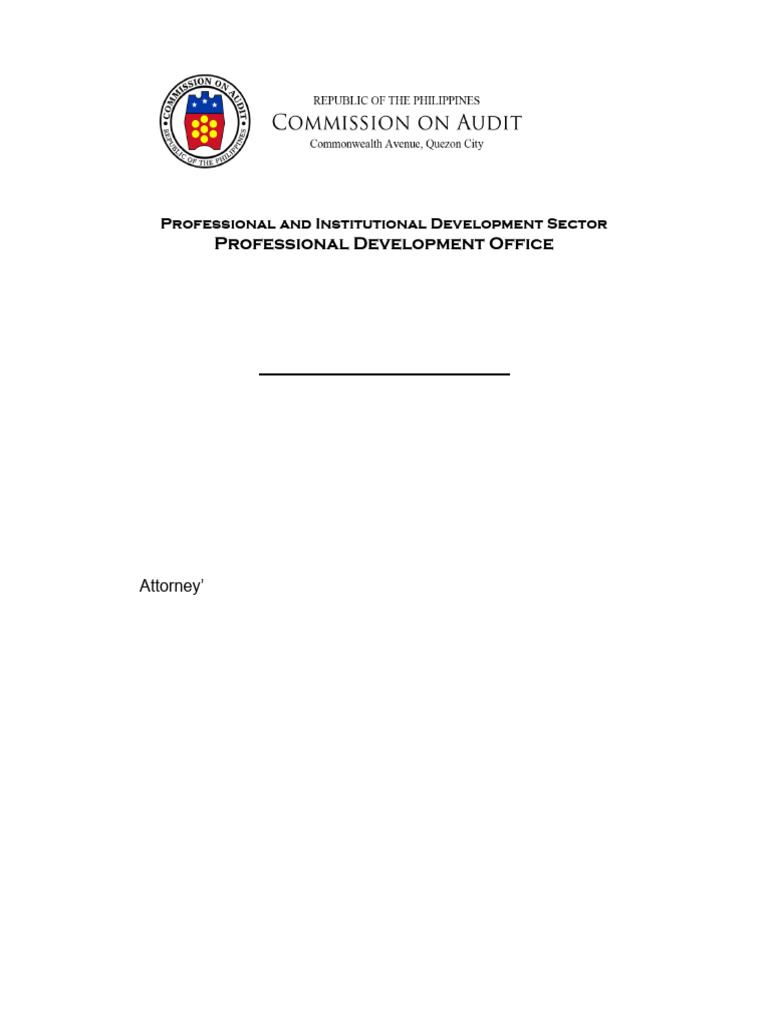 COA MCLE Authorization Letter | PDF