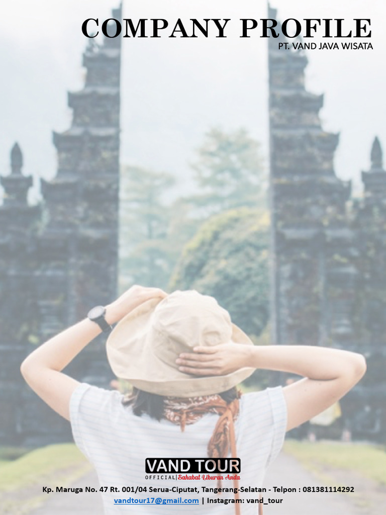 Company Profile Vand Tour 2025 | PDF