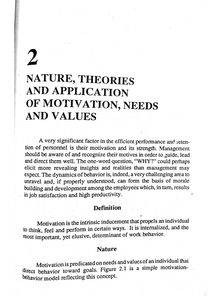 Motivation Performance | PDF