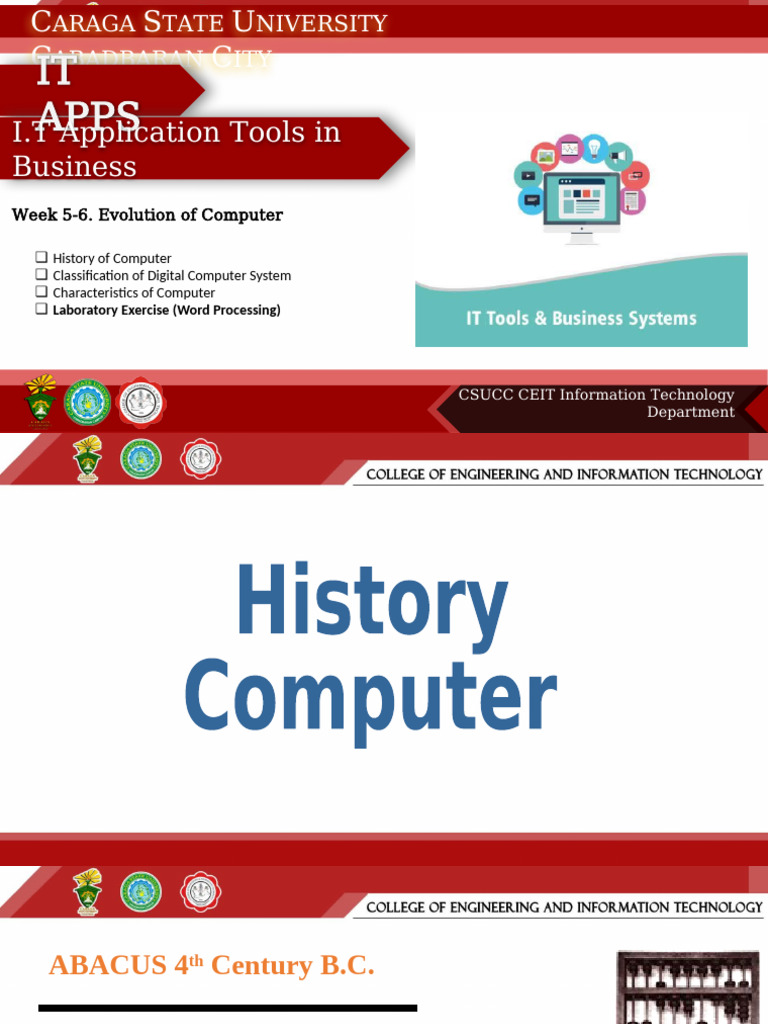 Evolution-of-Computer-1 | PDF | Microcomputers | Personal Computers