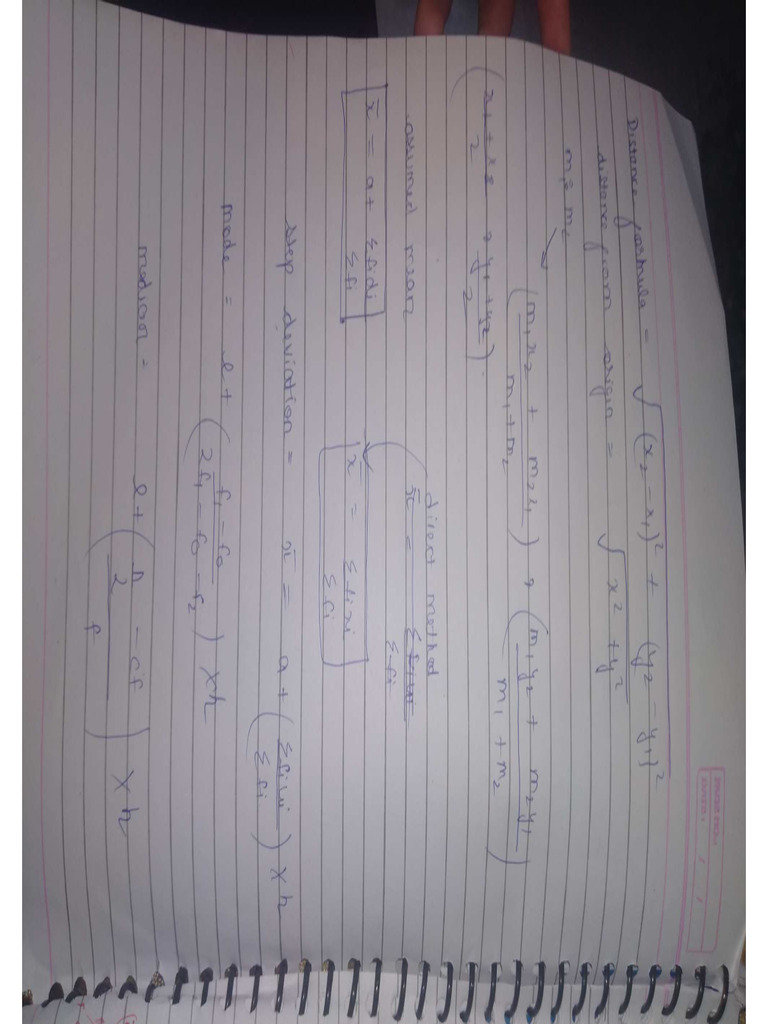 Maths important notes | PDF