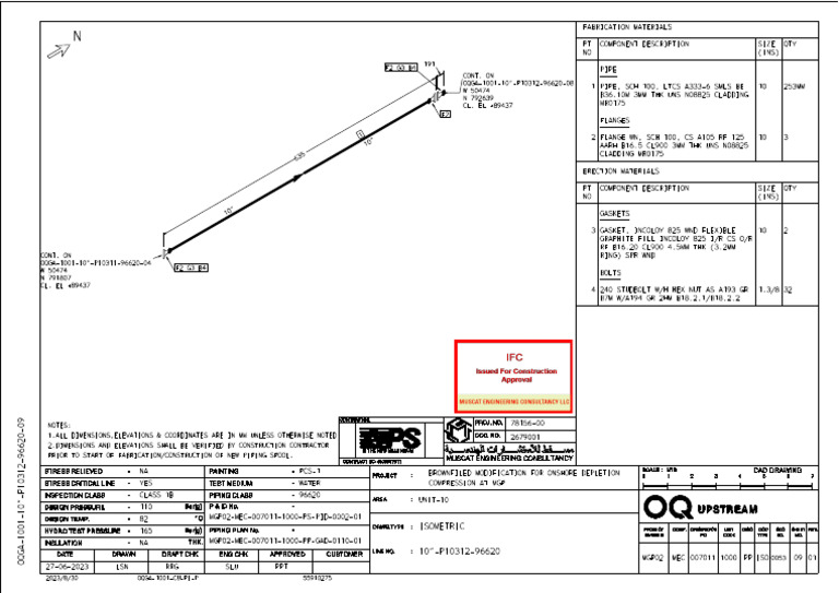 MGP02-MEC-007011-1000-PP-ISO-0053-09 | PDF