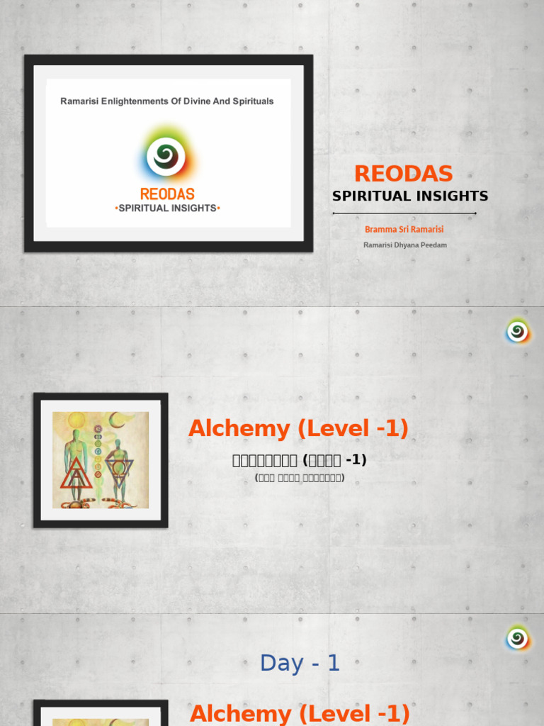 Alchemy (Level-1)_PPT | PDF