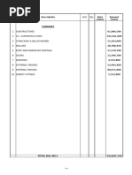 Elemental Bill of Quantities For 3 Bedroom Apartment Block | PDF | Tile ...