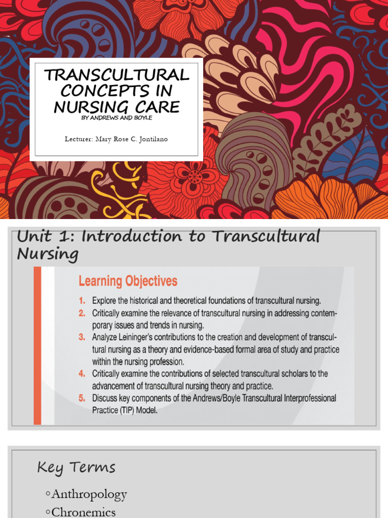Transcultural Concepts in Nursing Care Unit 1 | PDF | Race (Human Categorization)